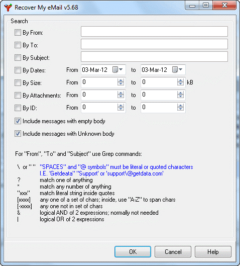 Bản quyền phần mềm Getdata Recover My Email chính hãng, giá rẻ